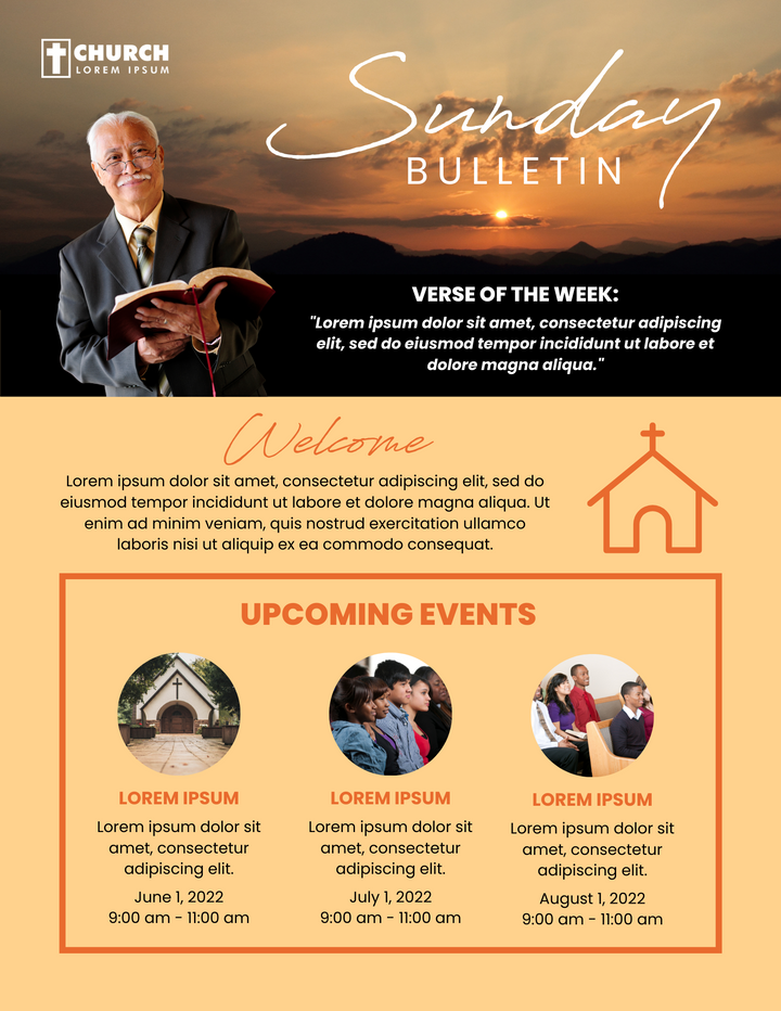 Church Bulletins – Ministry Designs