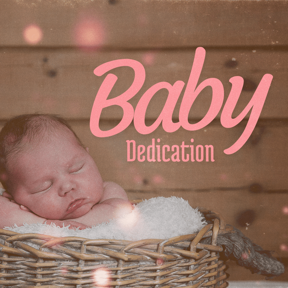 Baby Dedication – Ministry Designs